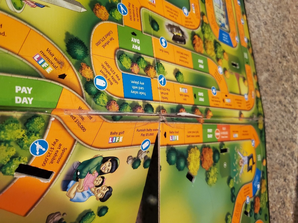 The Game Of Life Board Spaces