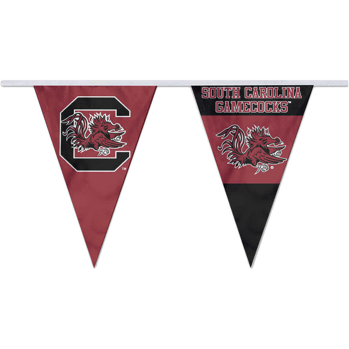 University of South Carolina Pennant Flags On A String | eBay