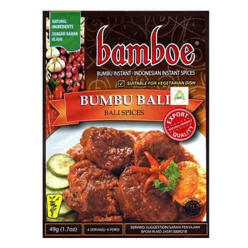 Bamboe Bumbu Bali Authentic Bali Instant Cooking Spices Seasoning Halal ...