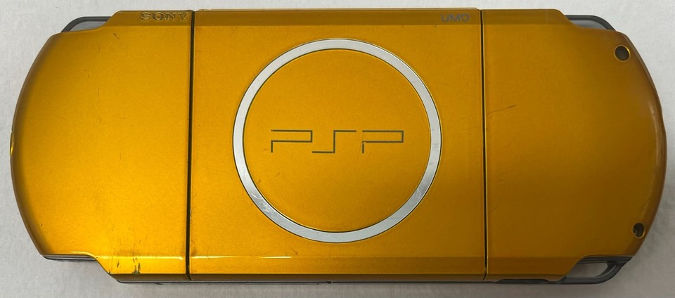 PSP 3000 Bright Yellow / New Battery / Genuine Sony Charger / Region ...