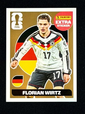 Panini FIFA World Cup 2026 Gold Extra Sticker Florian Wirtz