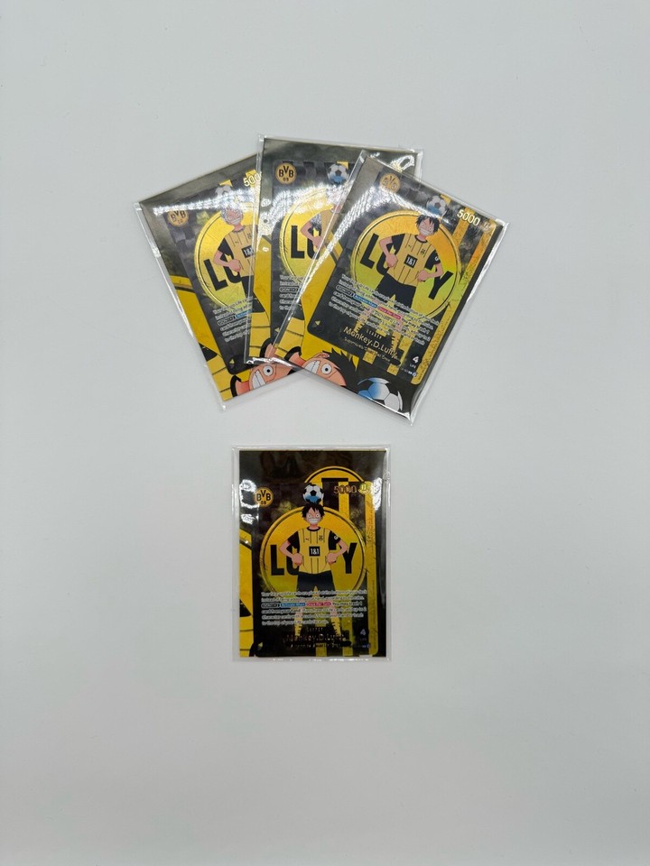 1x One Piece X BVB Promo Karte Monkey D. Luffy Card ST13-003 10 | eBay