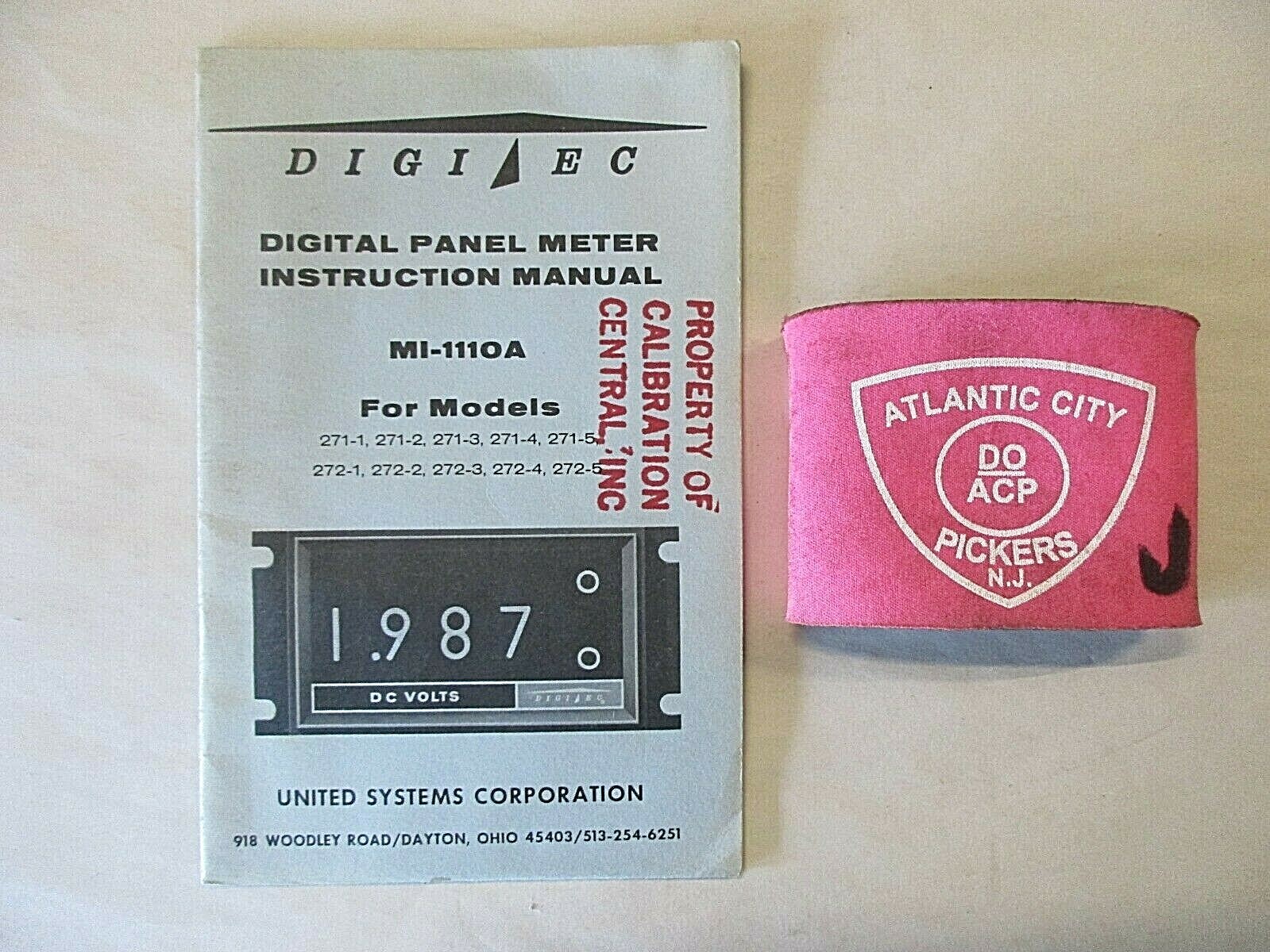 DIGITEC MI-1110A DIGITAL PANEL METER INSTRUCTION MANUAL | eBay
