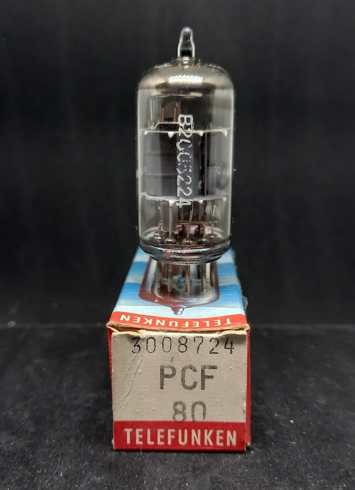 PCF80 TELEFUNKEN TUBE ;47 | eBay