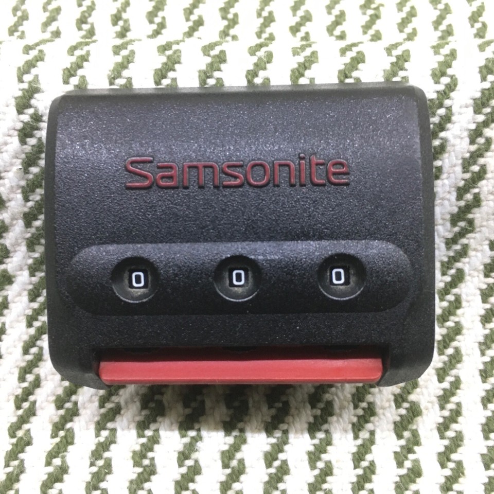 SAMSONITE replacement COMBINATION lock OYSTER epsilon SUITCASE spare ...