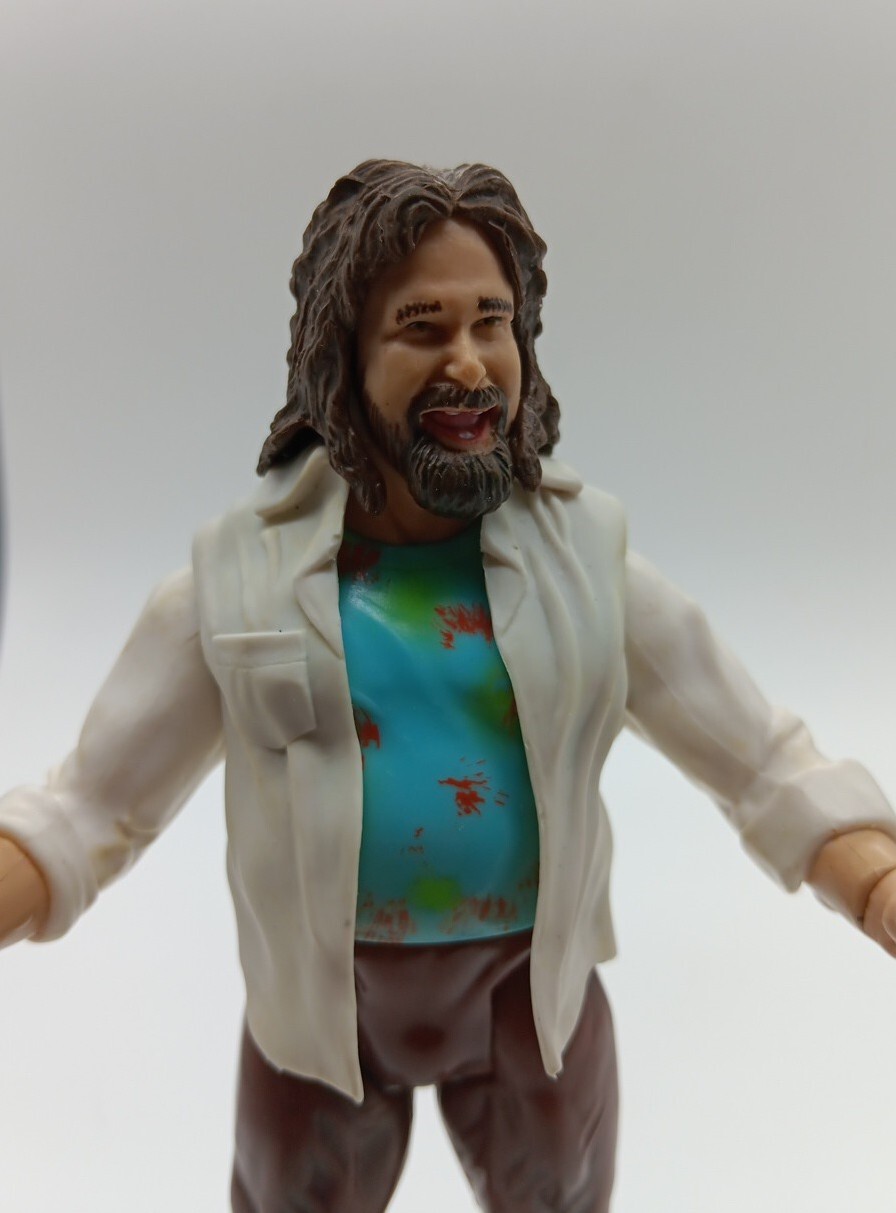 WWE Jakks Titan Tron 1999 Mick Foley Famous Scenes Action Figure Toy ...