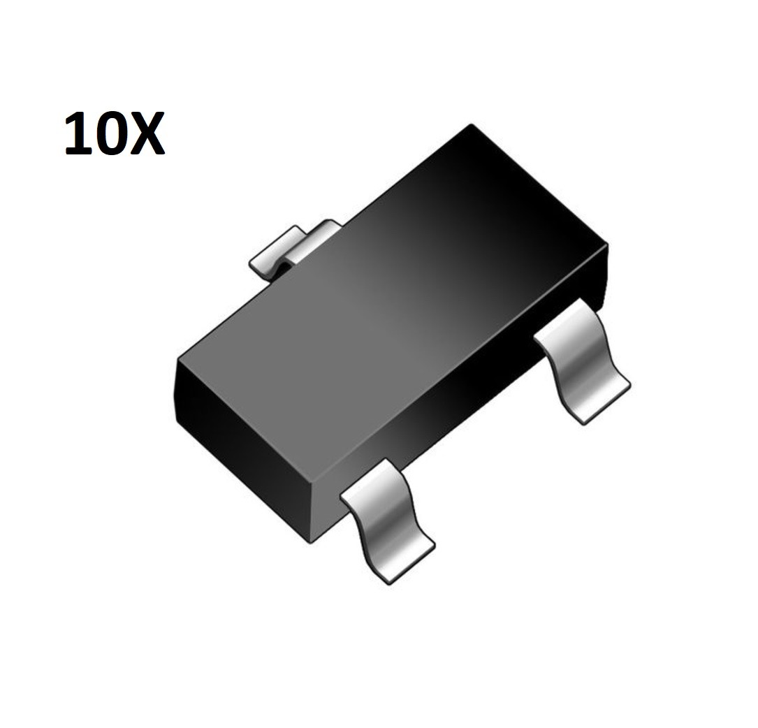 10X TRANSISTOR BC857B SOT-23 SMD BC857 | eBay