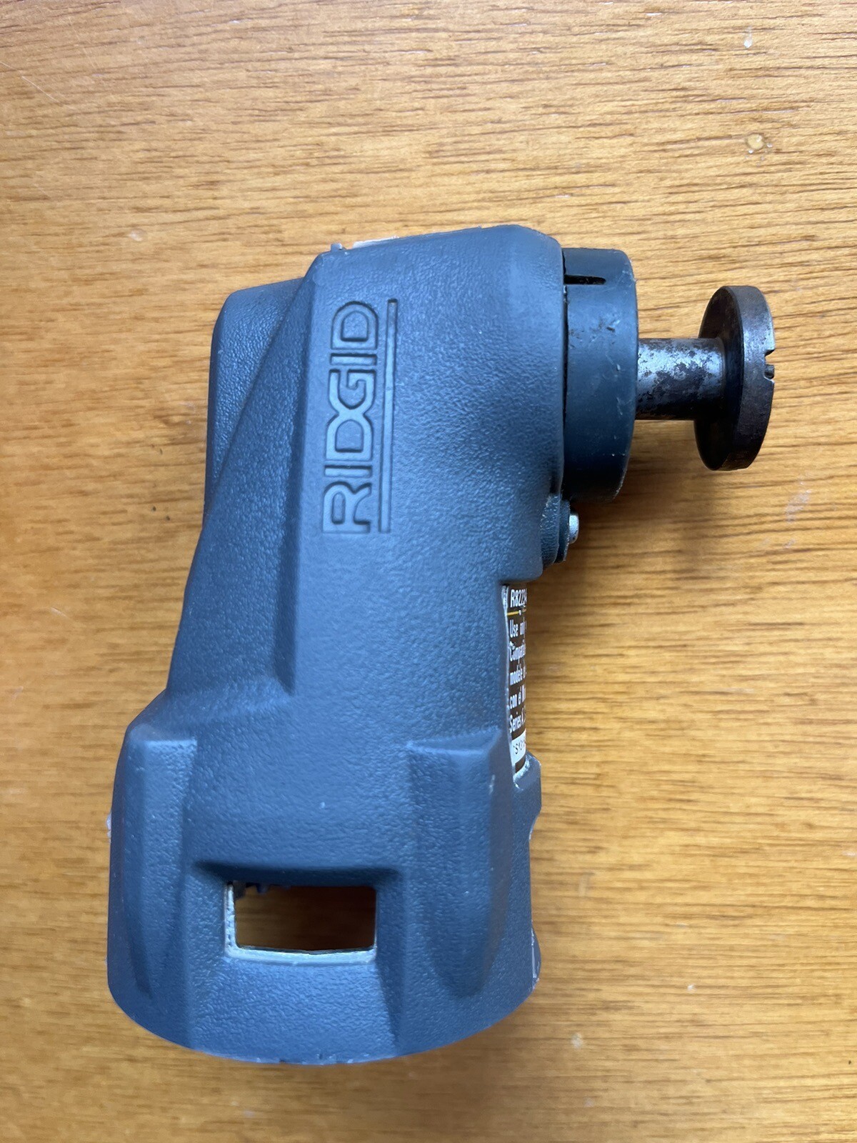 RIDGID JobMax 12v Cordless Multi-tool Head R8223404 Oscillating ...