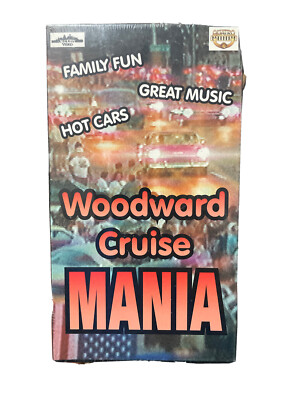 Woodward Cruise Mania 1996 VHS classic cars hot rods burnouts Detroit ...
