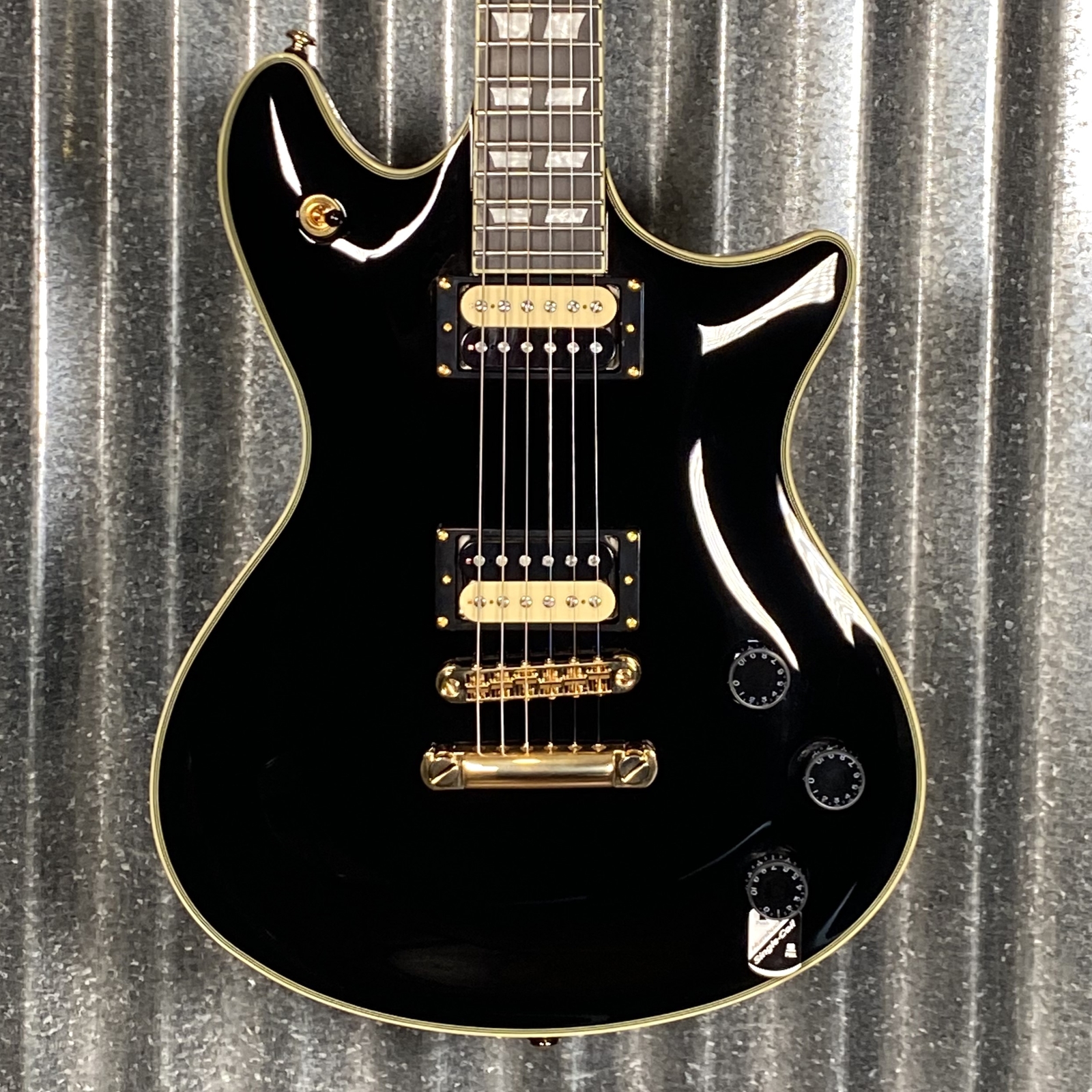 Schecter Tempest Custom Gloss Black Guitar #0133 | eBay