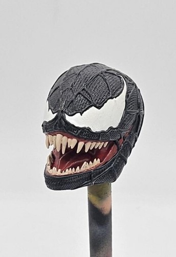 Marvel Legends Custom Venom Raimi Head 1/12 Scale Painted | eBay