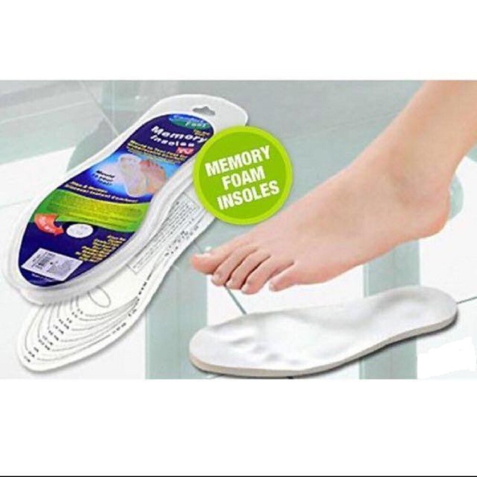 Memory Foam Work Shoe Insert Insoles Comfort Pain Relief Worksites Boot ...