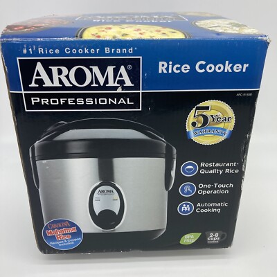 Aroma Professional Rice Cooker ARC-914SB 8-Cup (Cooked) #1 Rice Cooker ...