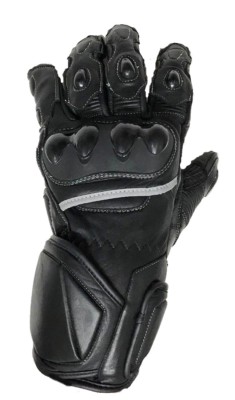 Motorcycle leather men Hard knuckles protection fingers Racing Gloves ...