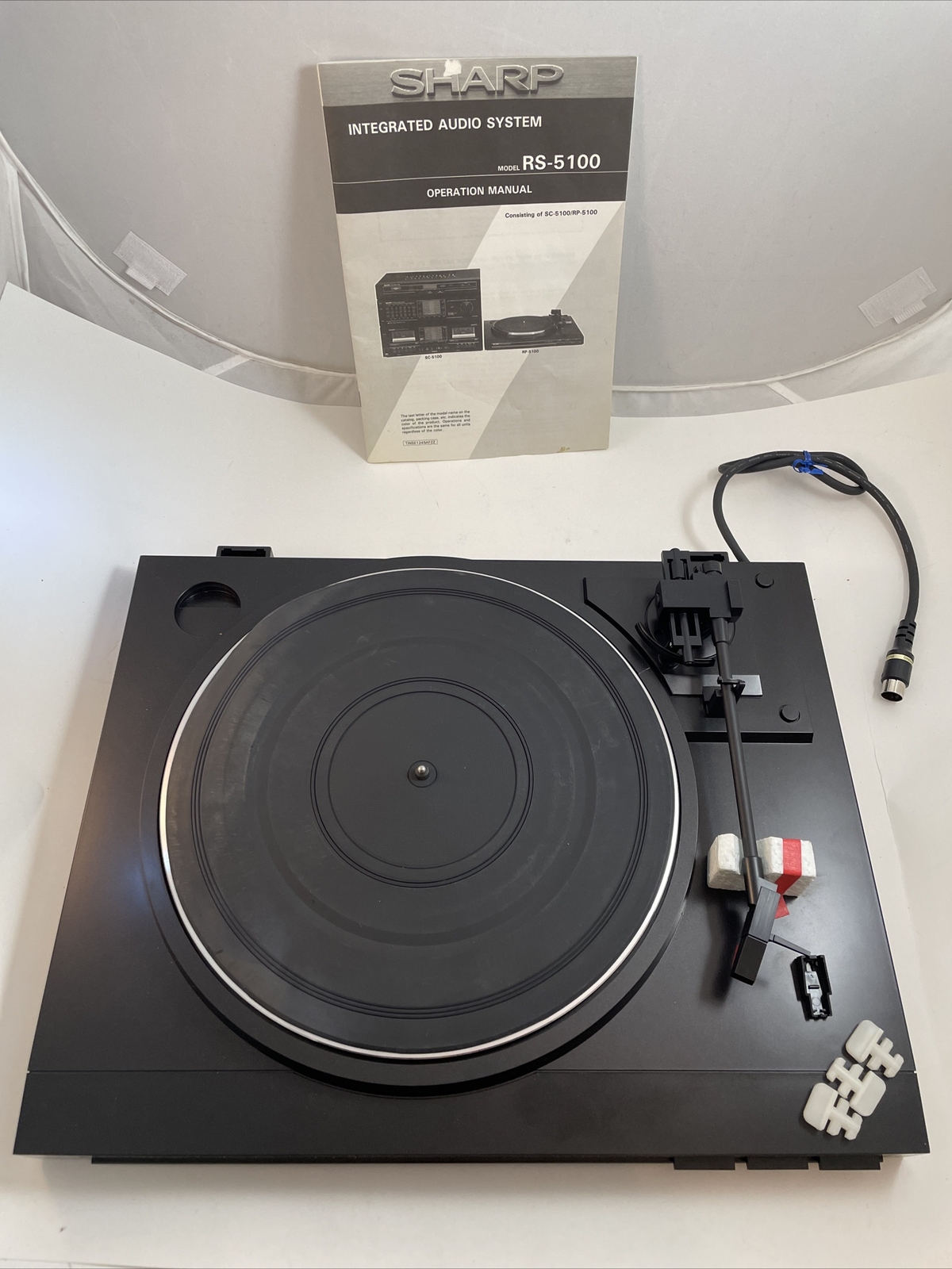 Sharp Stereo Turntable RP-5100(BK) Unit Only for sale online | eBay