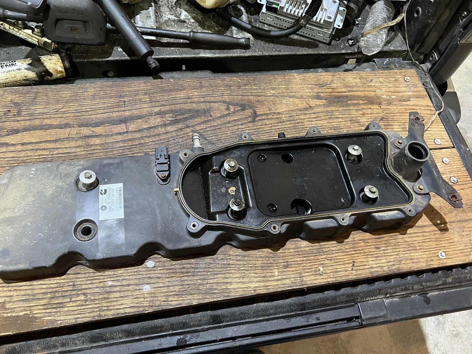 2007.5-2012 Dodge Cummins 6.7L Diesel Valve Cover P/N 4944083 | eBay