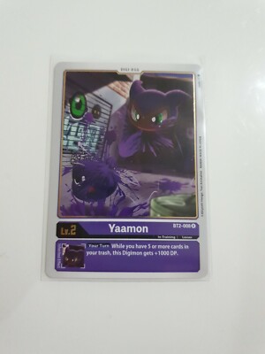 YAAMON - Digimon Tcg - Ver 1.0 BT2-008 | eBay