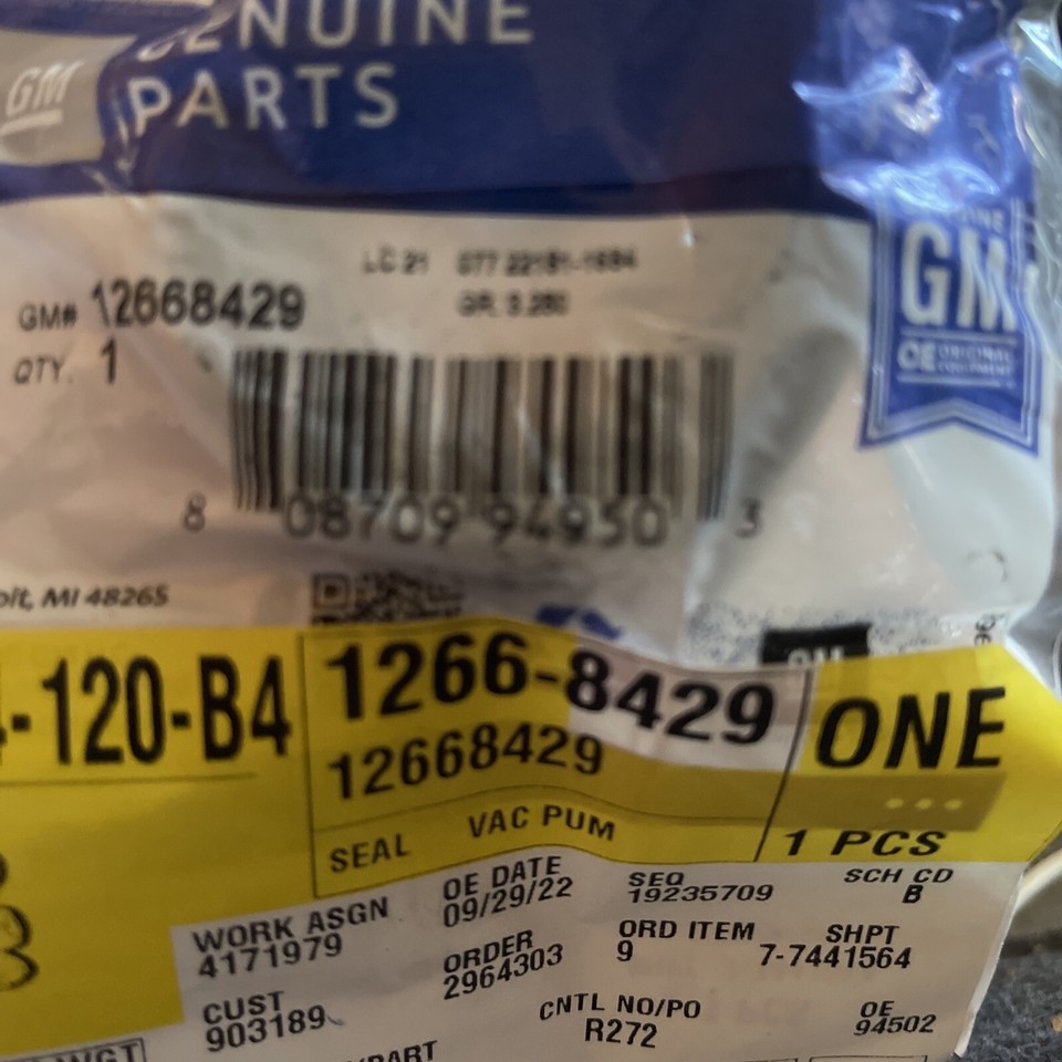 GM Genuine Parts 22993016 Drive Axle Shaft Seal For 13-19 Cadillac ATS ...