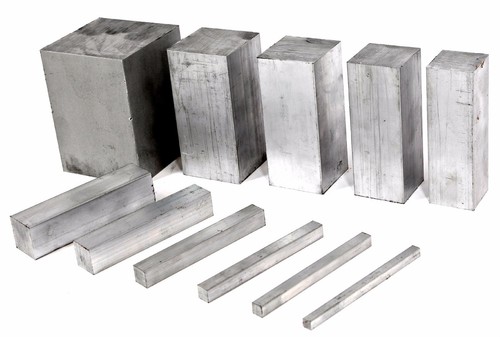 Aluminium Solid SQUARE BAR Bandsaw Cut from UK Metal Distributor Metal ...