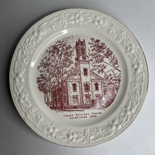 Tappan Reformed Church N.Y. ,World Wide Art Studios Plate , USA | eBay