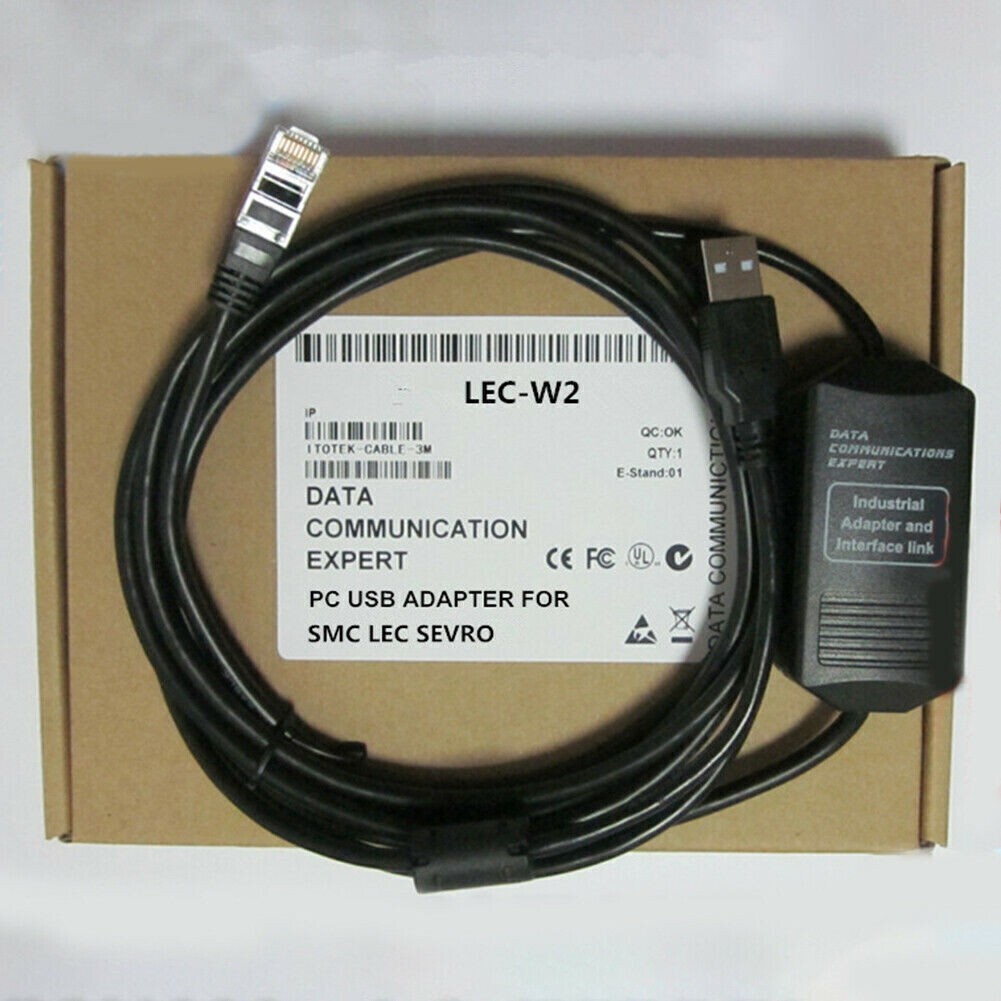 1pcs for SMC USB Servo Drive Debugging Cable Lec-w2 3m for sale online ...