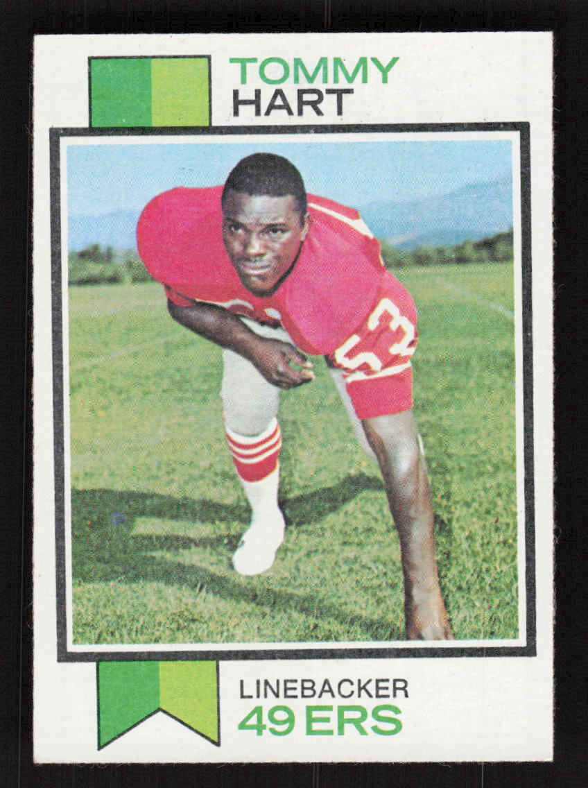 1973 Topps Set-Break #291 Tommy Hart Rookie San Francisco 49ers | eBay