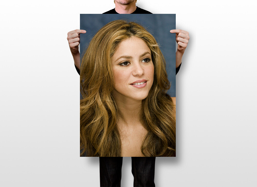 Shakira Celebrity Musician Record Producer Wall Art Home Decor - POSTER ...