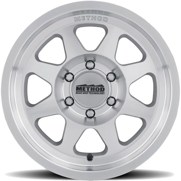 (Set of 4) Method MR701 Bead Grip 17x8.5 6x135 +0mm Machined Wheels ...