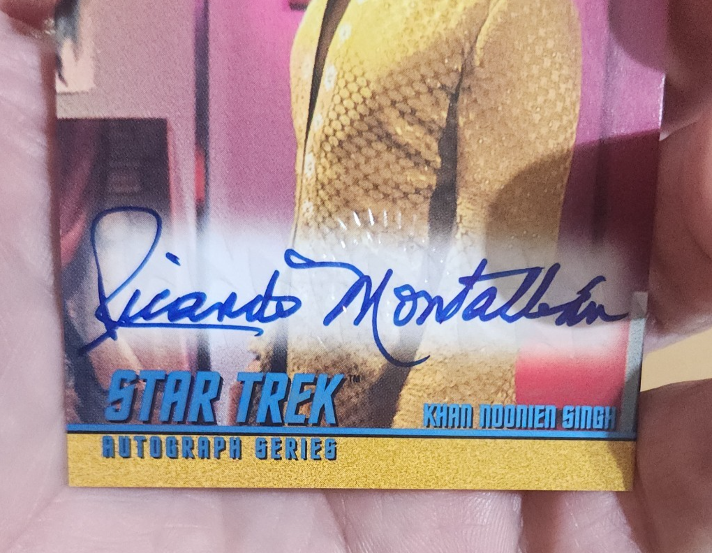1997 Skybox Star Trek TOS Season 1 Ricardo Montalban as KAHN A17 ...