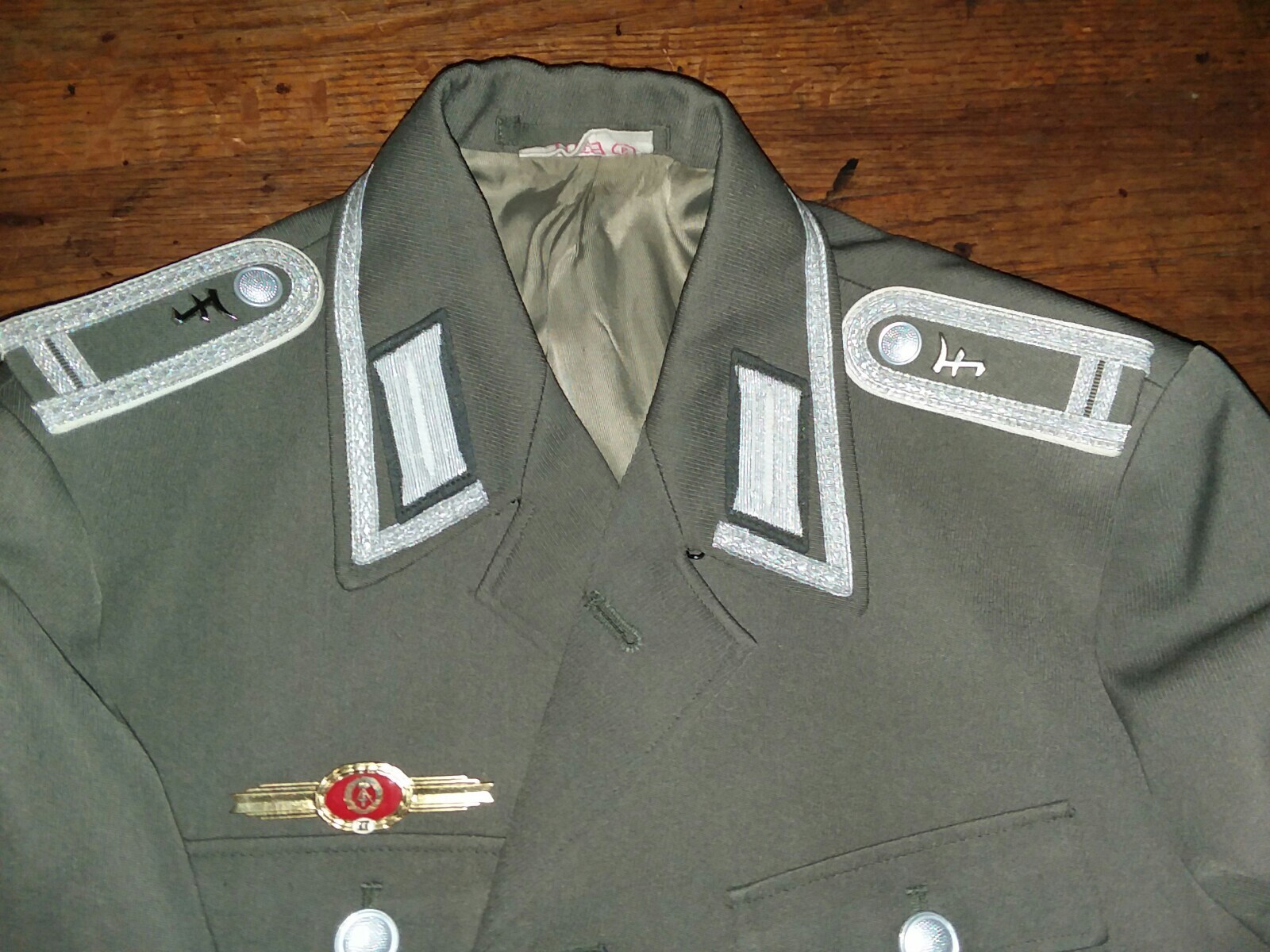 East German army NVA-WACHREGIMENT nco's tunic | eBay
