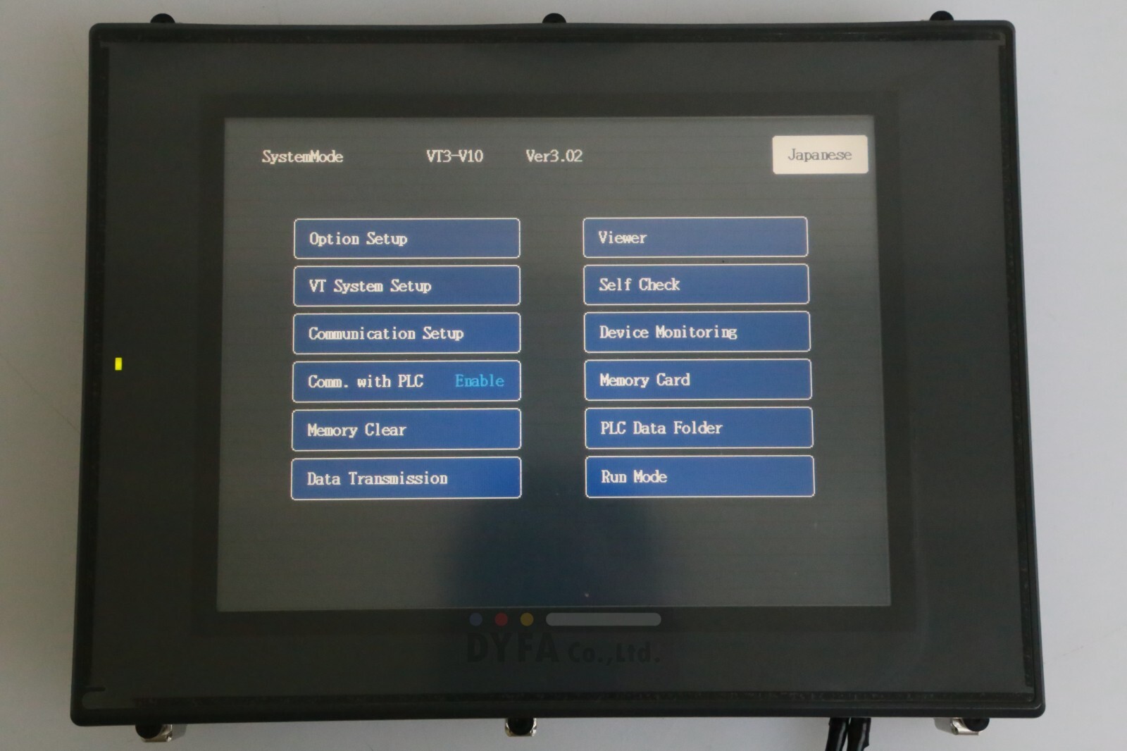 KEYENCE Touch Panel 10" used VT3-V10 Ver3.02 VGA TFT SCR-I-617=9A23 | eBay