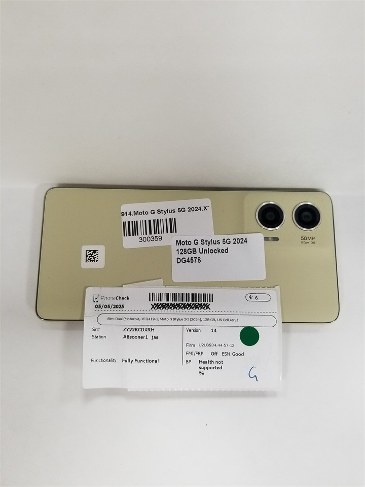 Motorola Moto G Stylus 5G 2024 128GB XT2419-1 (Unlocked) Fully ...