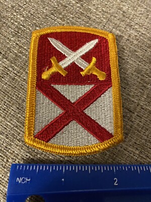 US Army 167th Support Command Patch Full Color Patch Sustainment ...
