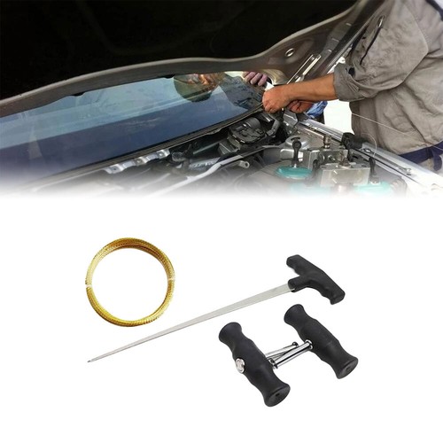 Car Window Windshield Removal Tool Windscreen Glass Cutting Wire Handle ...