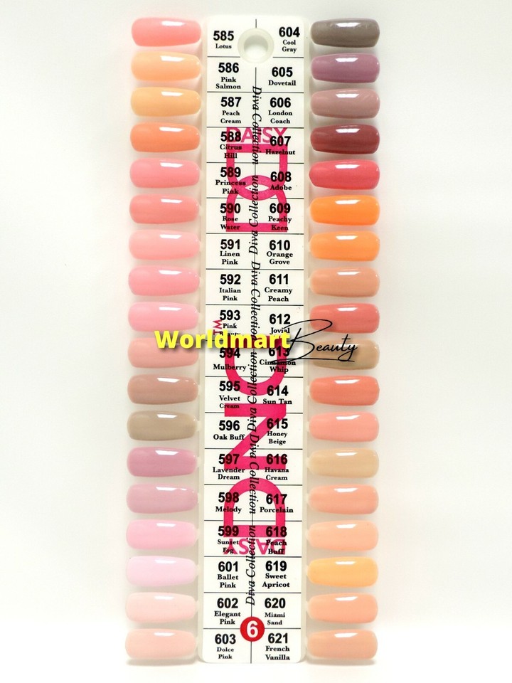 DND Dip Powder 2fl.oz Dip / Dap Dipping Acrylic Powder Color /Choose ...