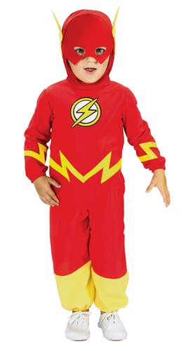 Flash Baby Child Jumpsuit And Headpiece Costume Toddler Fancy Dress ...
