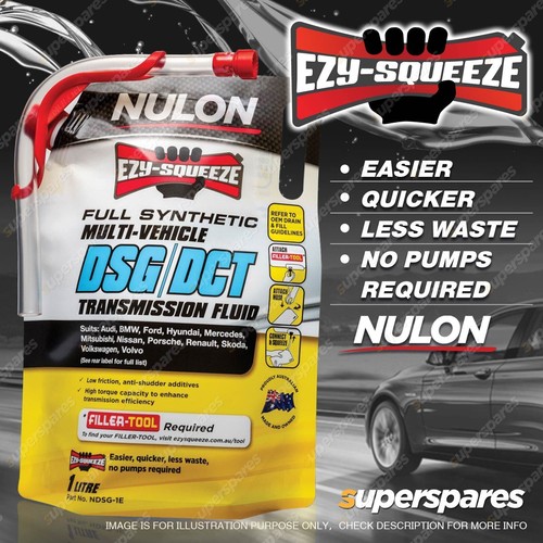 Nulon EZY-SQUEEZE Full Syn Multi-Vehicle DSG DCT Transmission Fluid ...