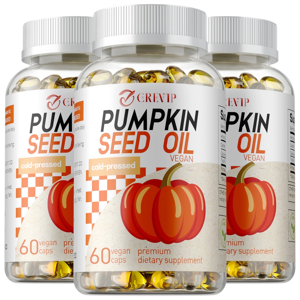 Pumpkin Seed Oil-Urinary & Bladder Support,Hair Growth,Supports ...