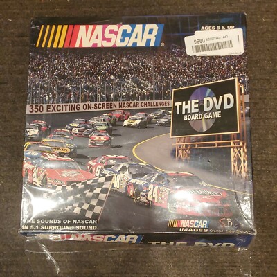 NEW SEALED NASCAR THE DVD BOARD GAME AGES 8+ 2005 New Open Box ...