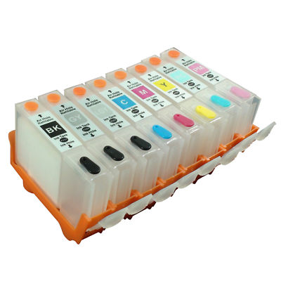 8PK Empty Refillable Ink Cartridges CLI-42 CLI42 for Canon Pixma Pro100 ...
