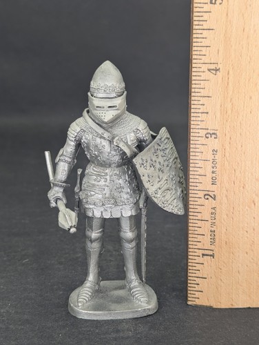 Edward The Black Prince Ray Lamb 1978 Superior Models Knight Visor Mace ...