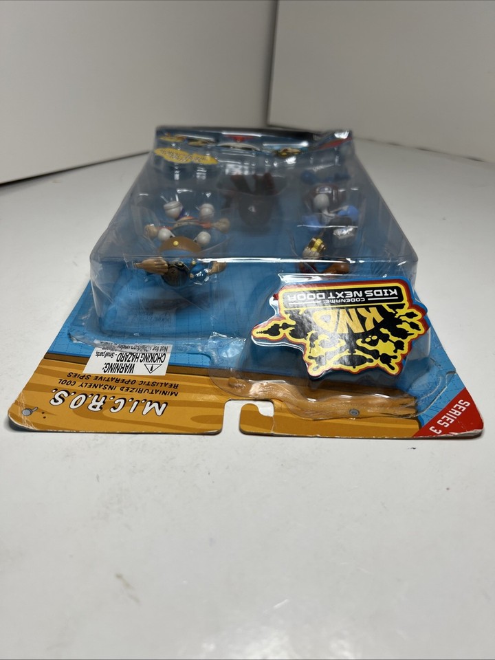 Codename Kids Next Door Micros Figures Toys Series 3 Cartoon Network ...