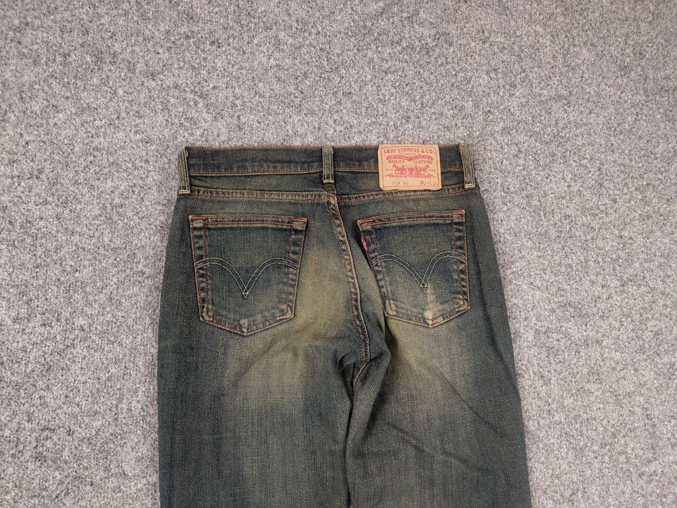 Vintage Levis 529 Bootcut Distressed Faded denim Jeans if six was nine ...
