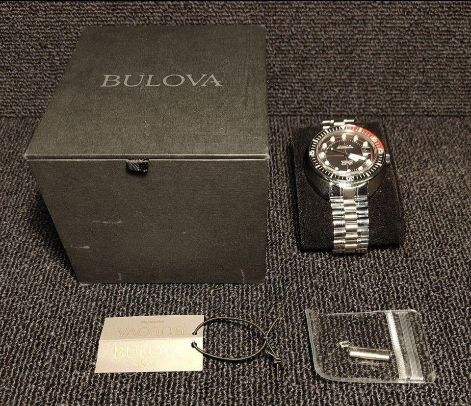 Bulova Oceanographer Devil Diver 666 Automatic Watch Archives Series ...