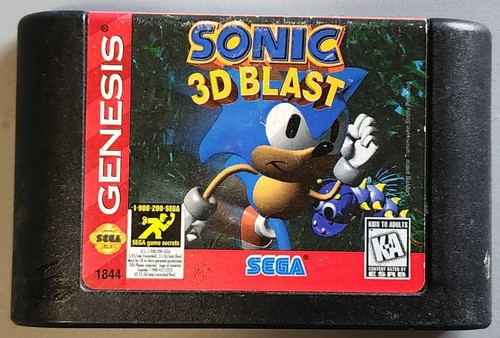 Sonic 3D Blast Sega Genesis Cartridge Only TESTED | eBay