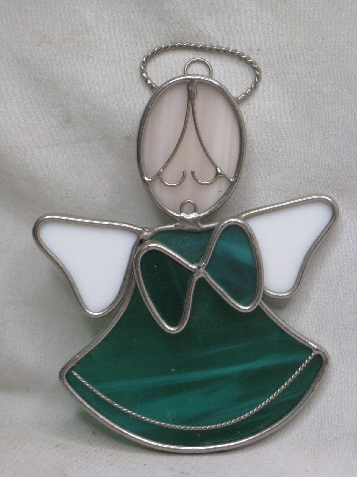 stained glass angel window sun-catcher window suncatcher light decor | eBay