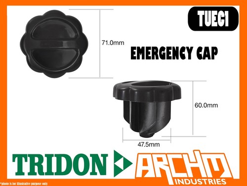 TRIDON TUEC1 - EMERGENCY CAP - PLASTIC PUSH IN SHORT TERM SEALING FUEL ...