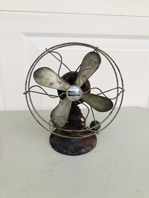Vintage Challenge Industrial Metal Desk Table Fan | eBay
