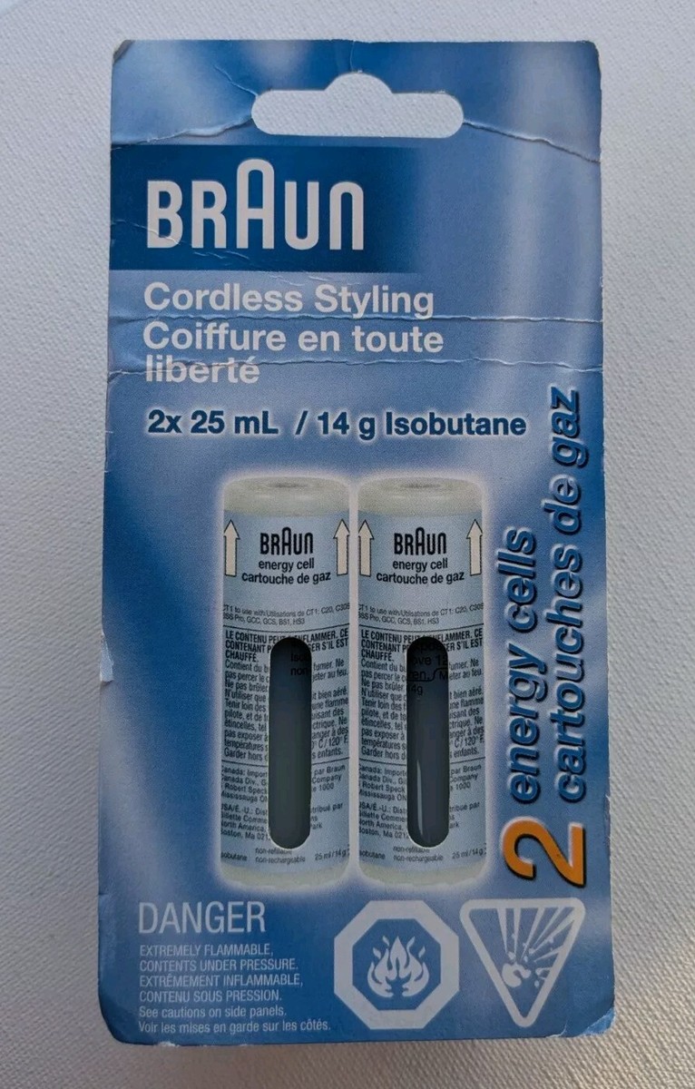 Braun Butane Cell Refills