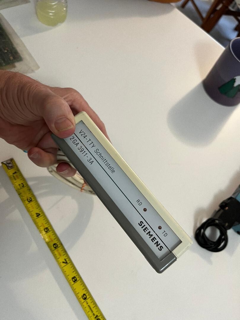 SIEMENS 2GA3911-3A V24-TTY SCHNITTSTELLE | eBay